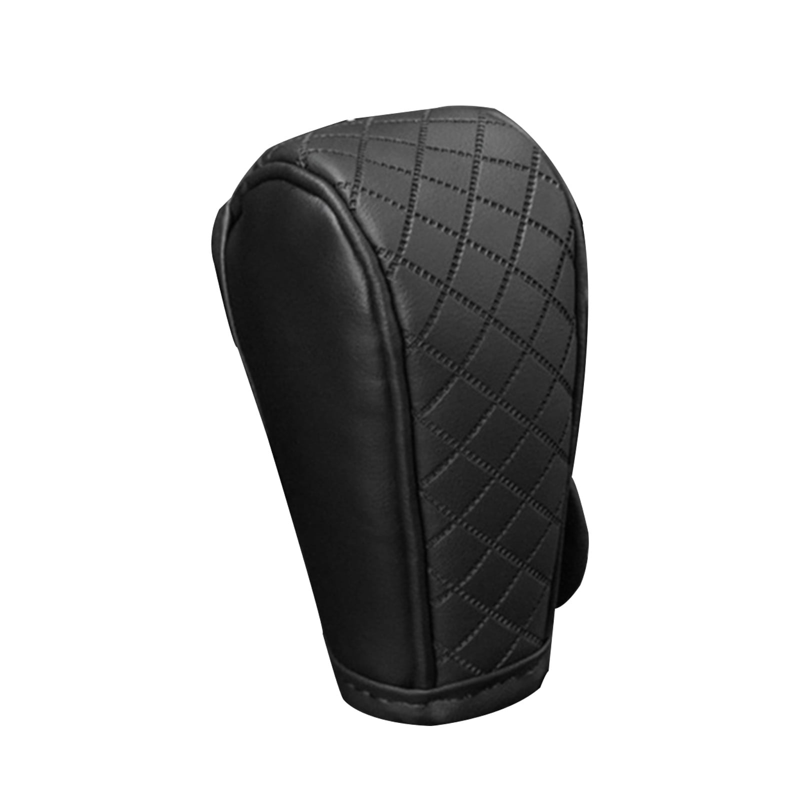 Car Gear Shift Knob, Car Shift Handle Cover Leather Waterproof ...