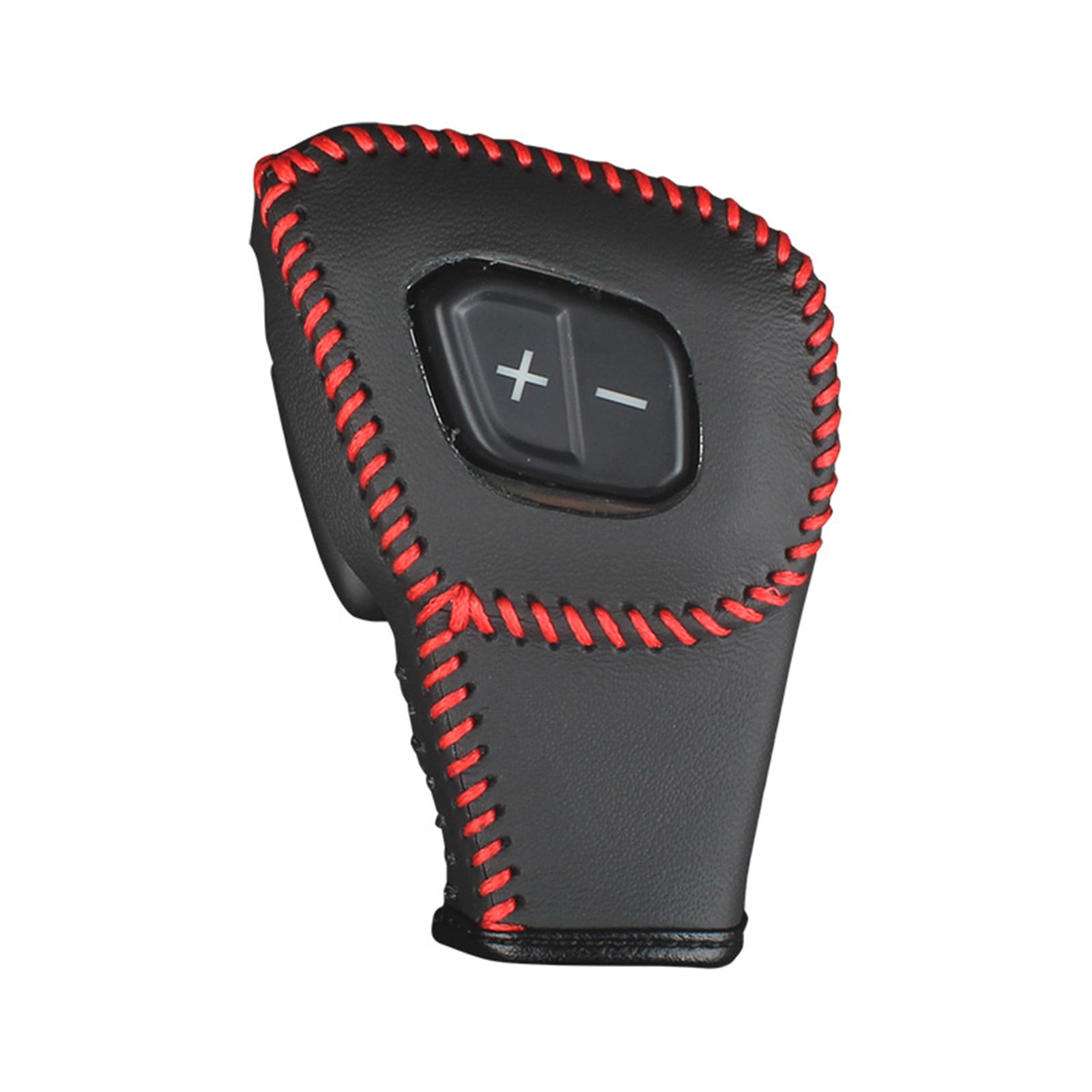 Car Gear Shift Knob Cover, Waterproof Leather Vehicle Shift Knob ...