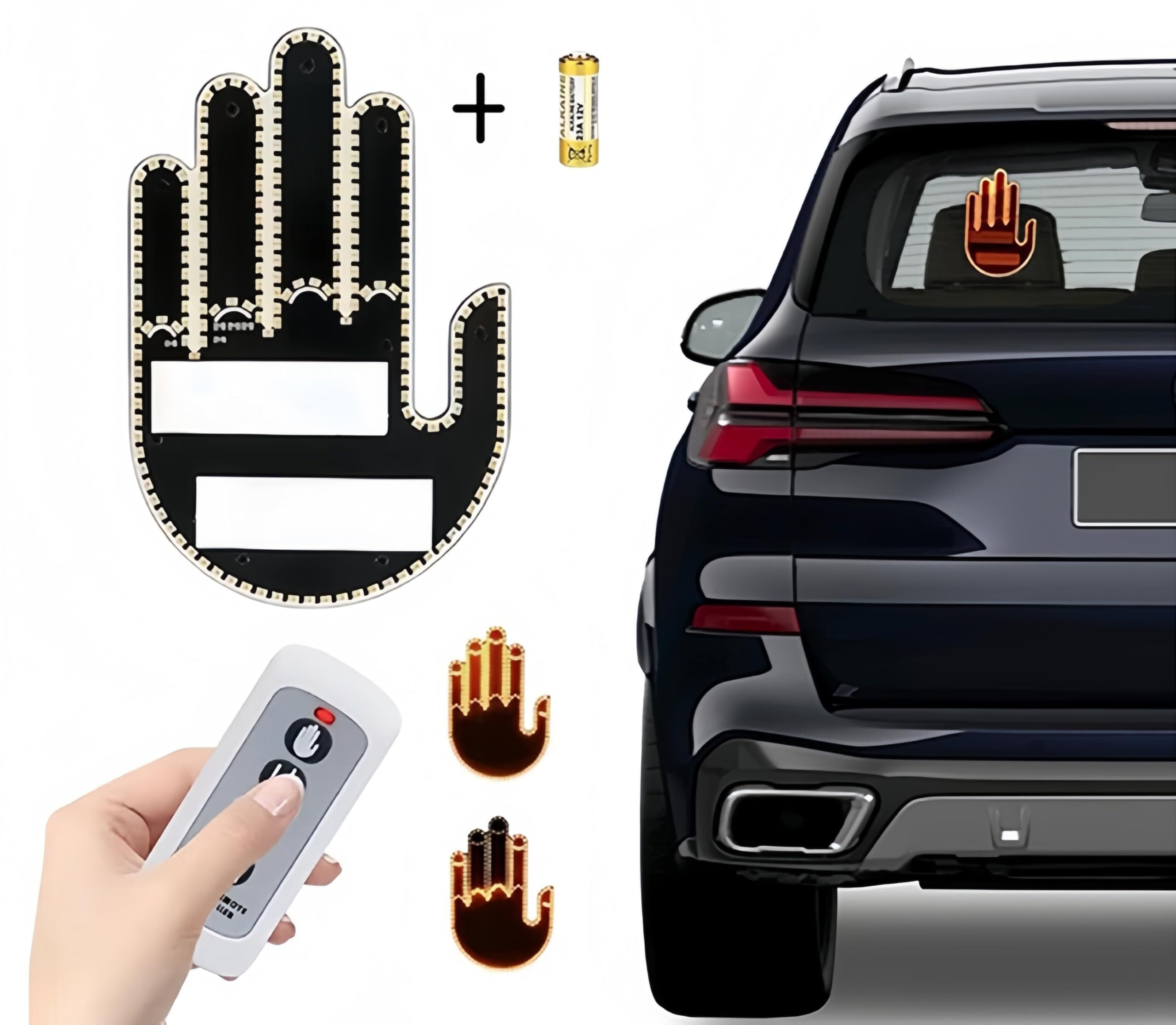 Car Gesture Light with Remote Control, Three Types of Gestures can be ...