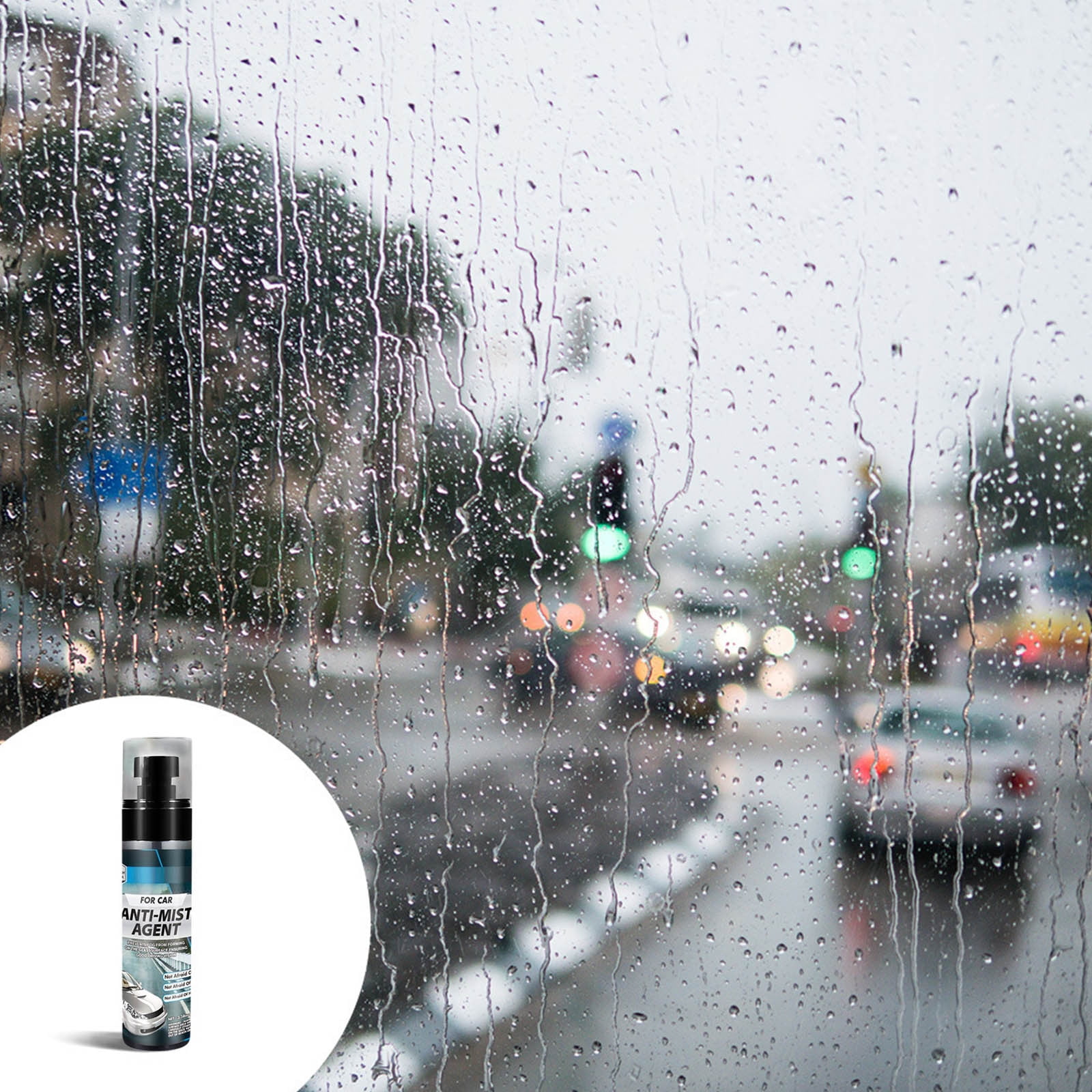 Car Glass Antis Fogs Agent, Waterproof Windshield Defogger, 100ml Long ...