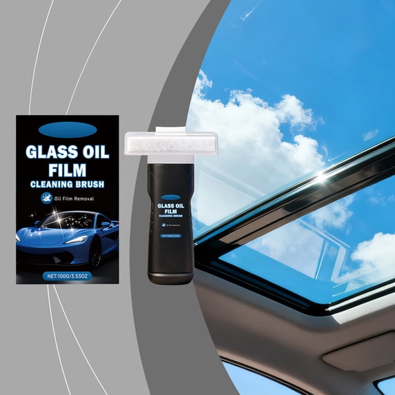 Car Glass Oil Film Cleaner, Hydrophobic Coating for Windshields and ...