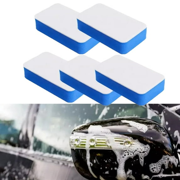 Car Glass Oil Film Cleaning Sponge Wiper Car Windshield Polishing Felt ...