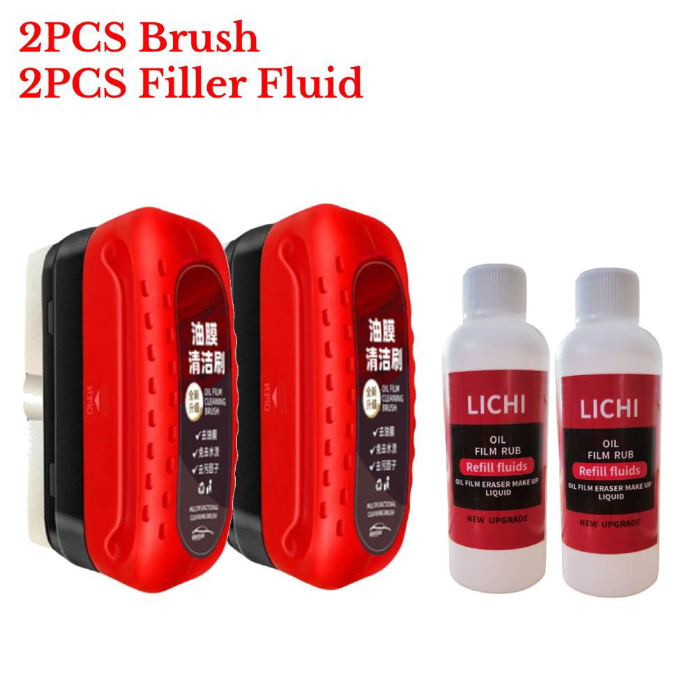 Car Glass Oil Film Remover Powerful Windshield Cleaner Car Glass Sponge ...