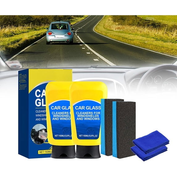 Car Glass Polishing Compound Windshield Cleaner,2026 New Hydrophobic ...