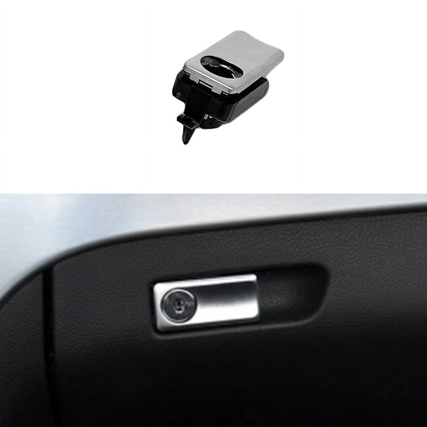 Car Glove Box Lock Lid Handle Puller For Mercedes Benz W166 ML GL GLE ...
