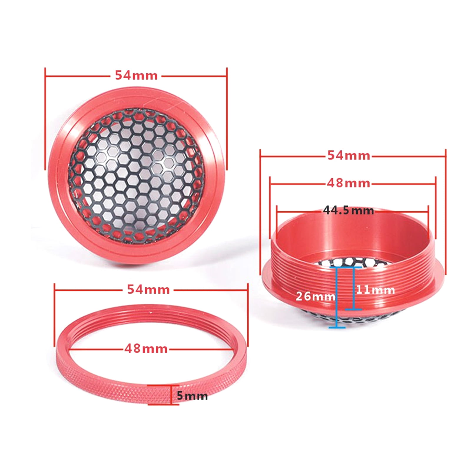 Car Grill Cover Guard Protector Metal Mesh Decorative Circles for ...