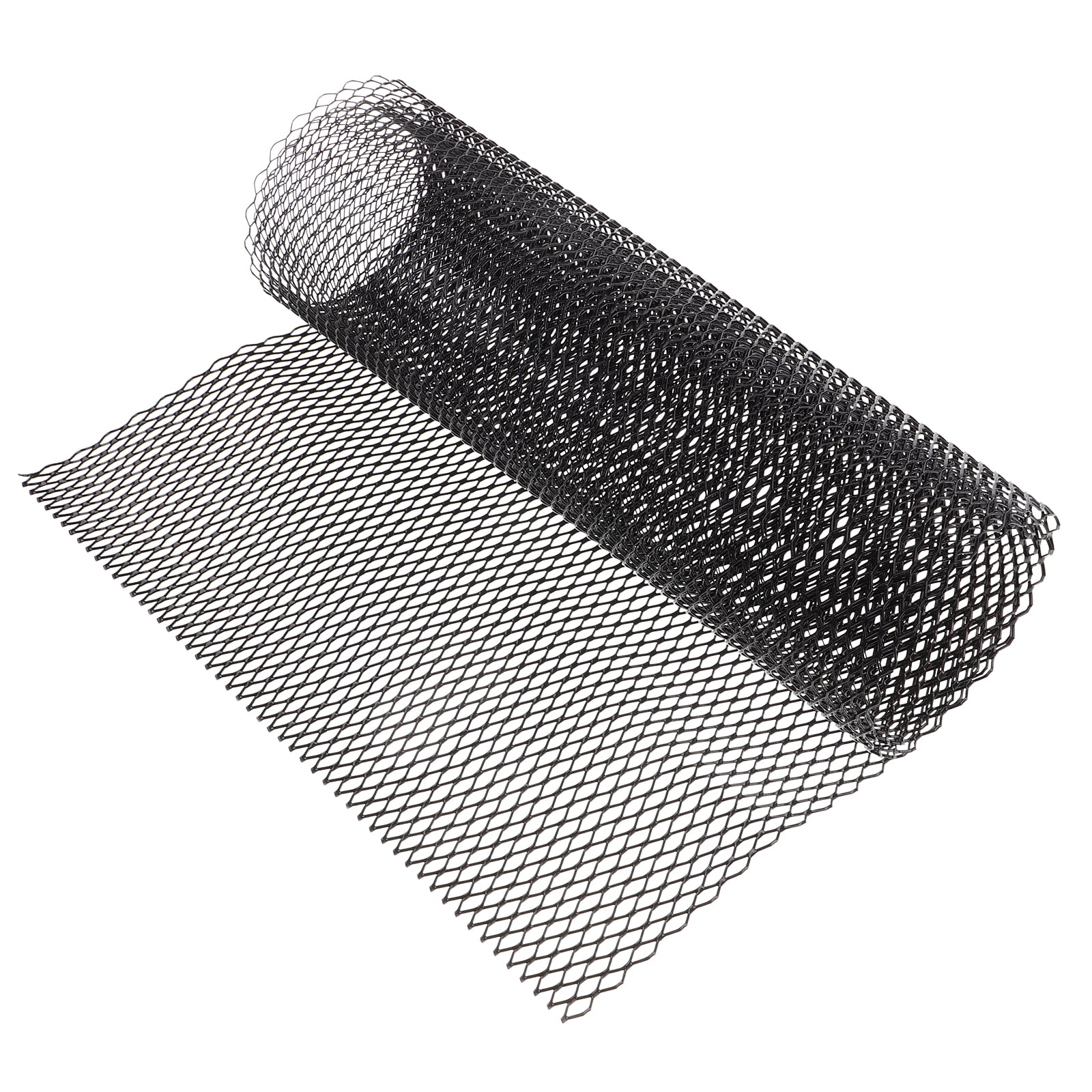 FONDOTIN Easy Install Black Aluminum Alloy Mesh Grille for Car Front ...