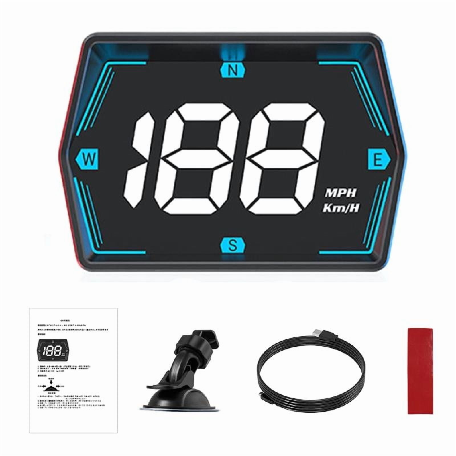Car HUD Display with Brightness Adjustment Easy Install Head Up Display ...