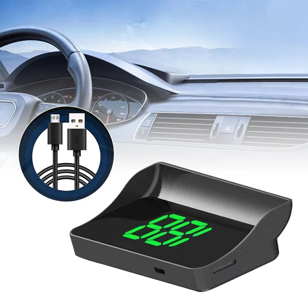Car HUD Head Up Display, Universal GPS Car Speedometer Display ...