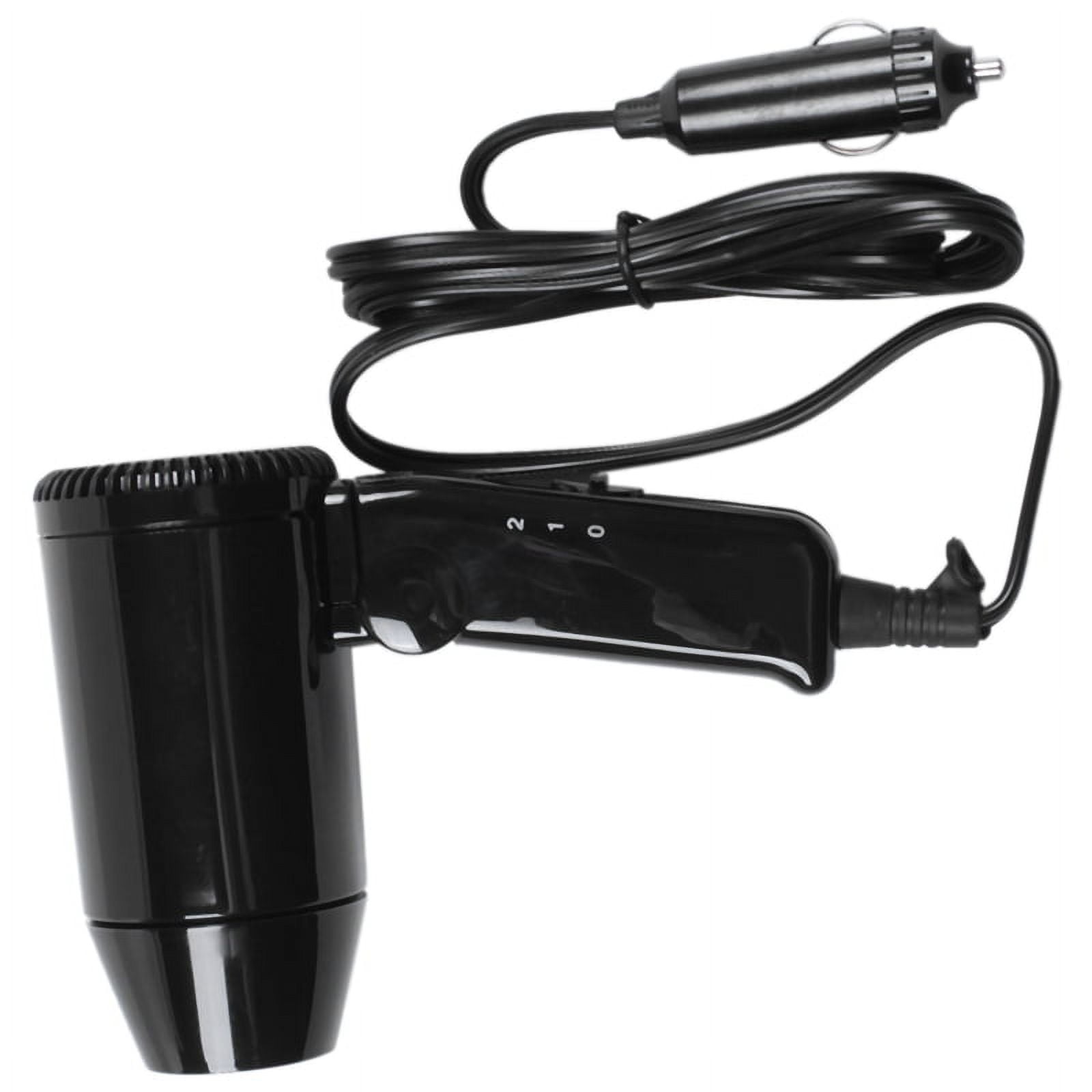 Portable Car Hair Dryer, 216W DC12V, Foldable Blower with Hot Wind ...