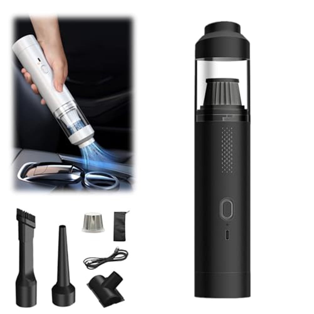 Car Handheld Brushless Vacuum Cleaner Wireless Dust Collector Suction ...