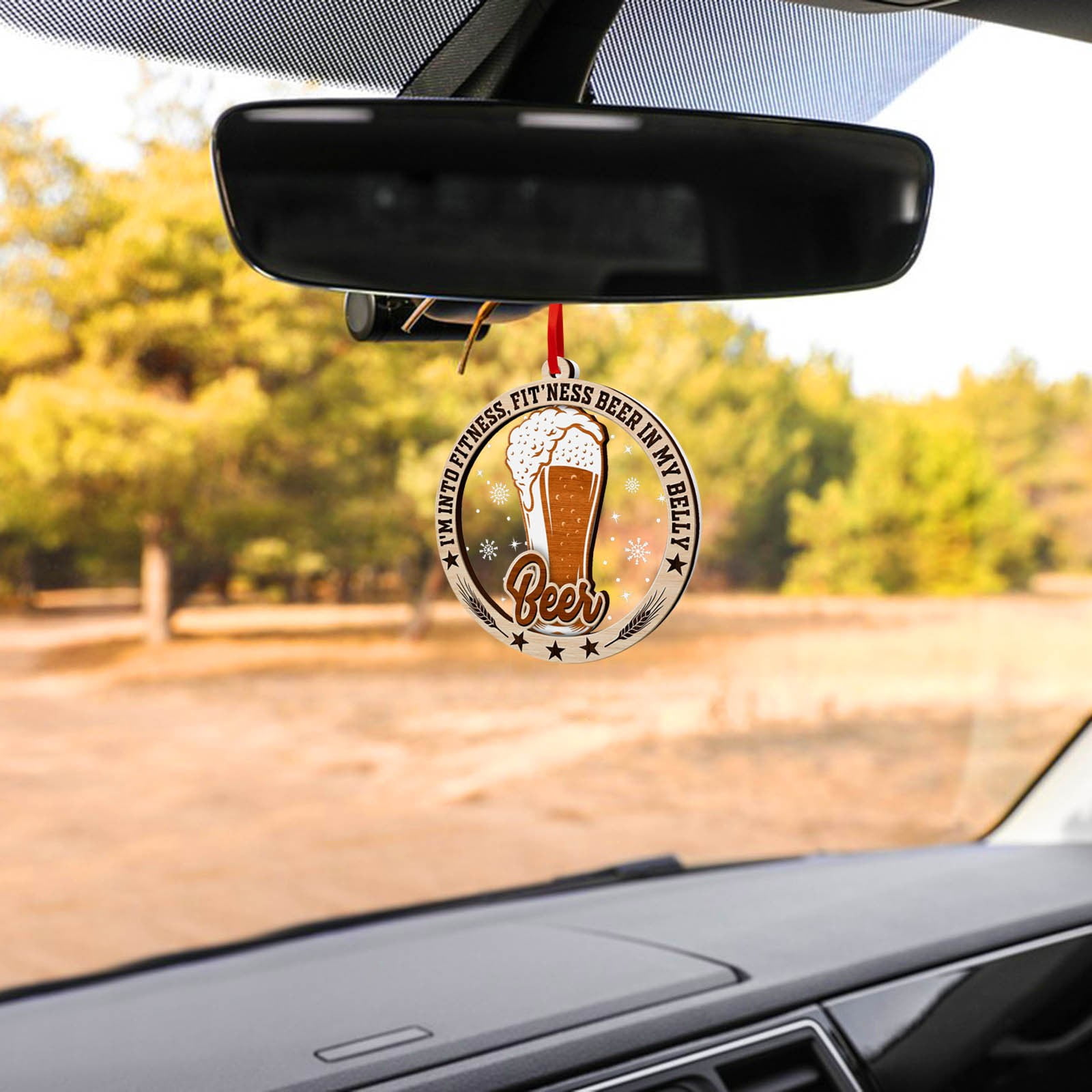 Car Hanging Acrylic Hanging Interior Decoration Car Decoration Pot ...