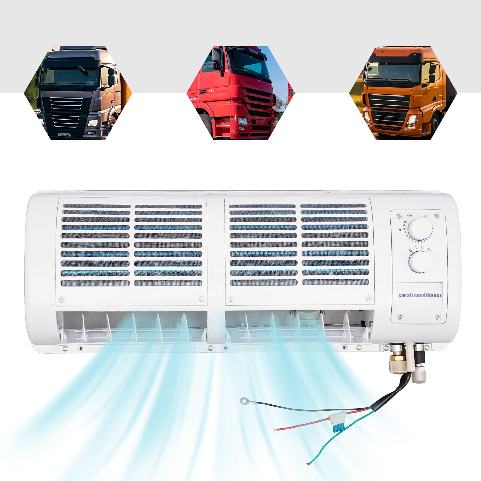 12V 18000 btu/h Mobile Cooling Air Conditioner Fan for Car, Caravan ...