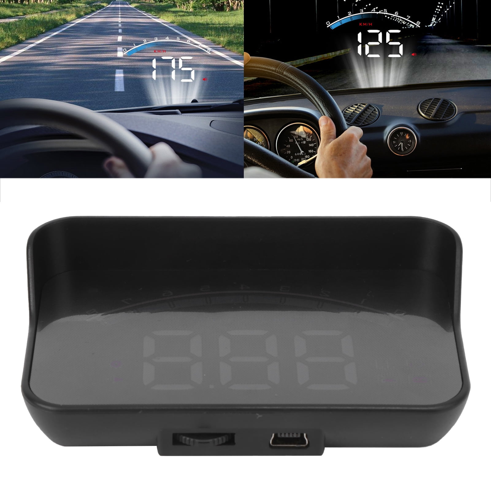 Car Head Up Display GPS Speedometer Digital with LED Color Screen ...