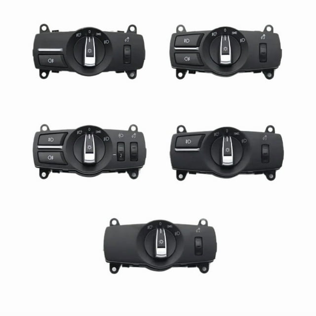 Car Headlamp Button Headlight Switch Control Assembly For BMW 5 6 7 X3 ...