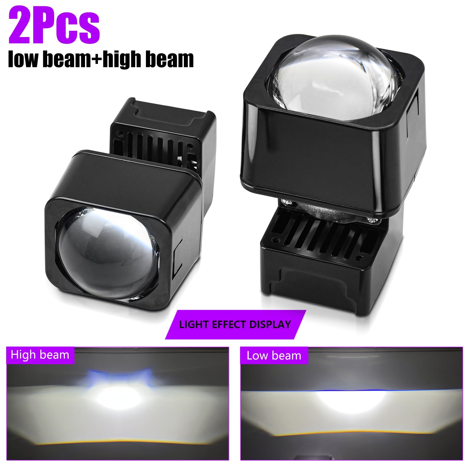 Car Headlight,Led Lens Beam Led Lens Car Low Beam Car Beam 1.5inch Led ...