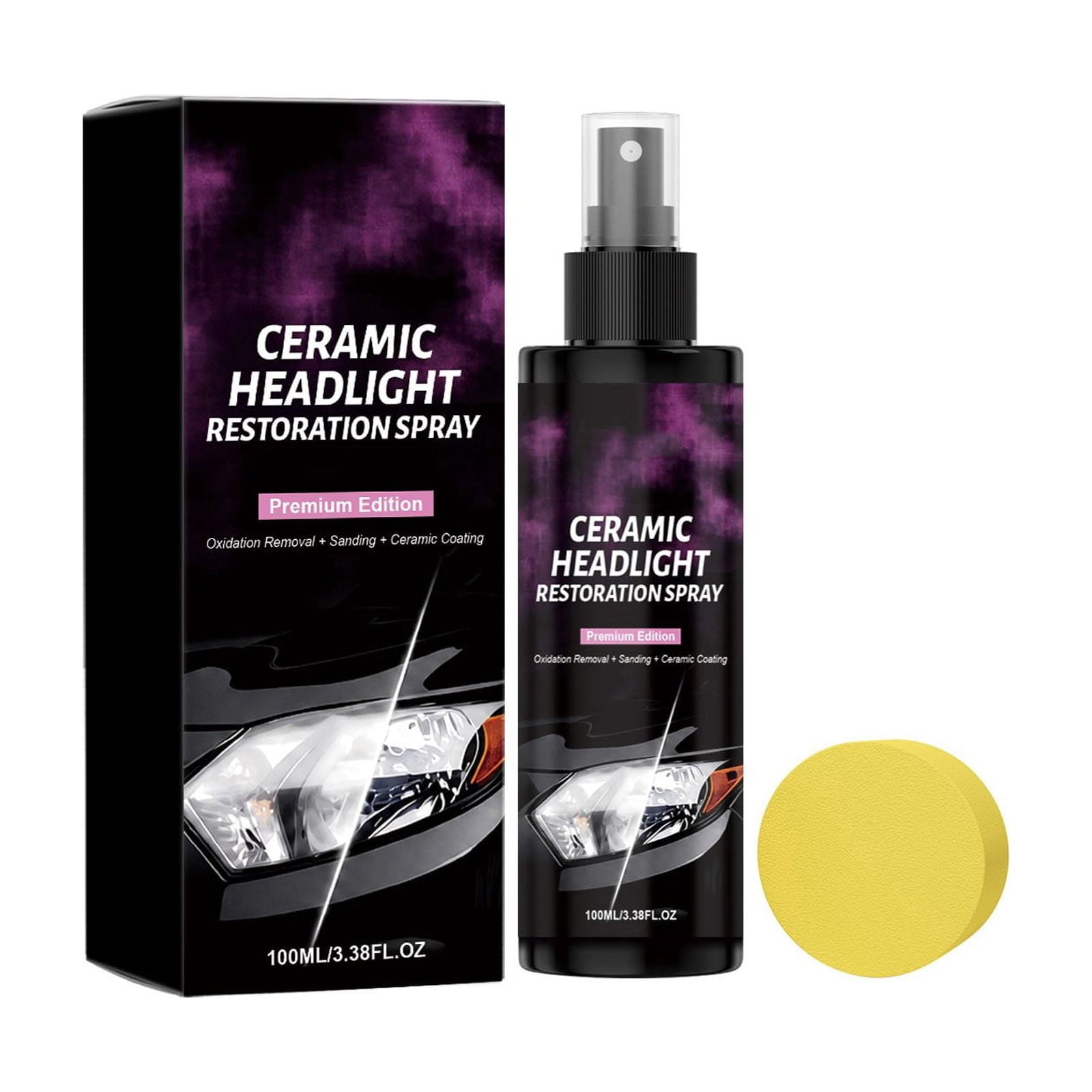 Car Headlight Repair Kit Improves Yellowing and Blurriness Enhances ...