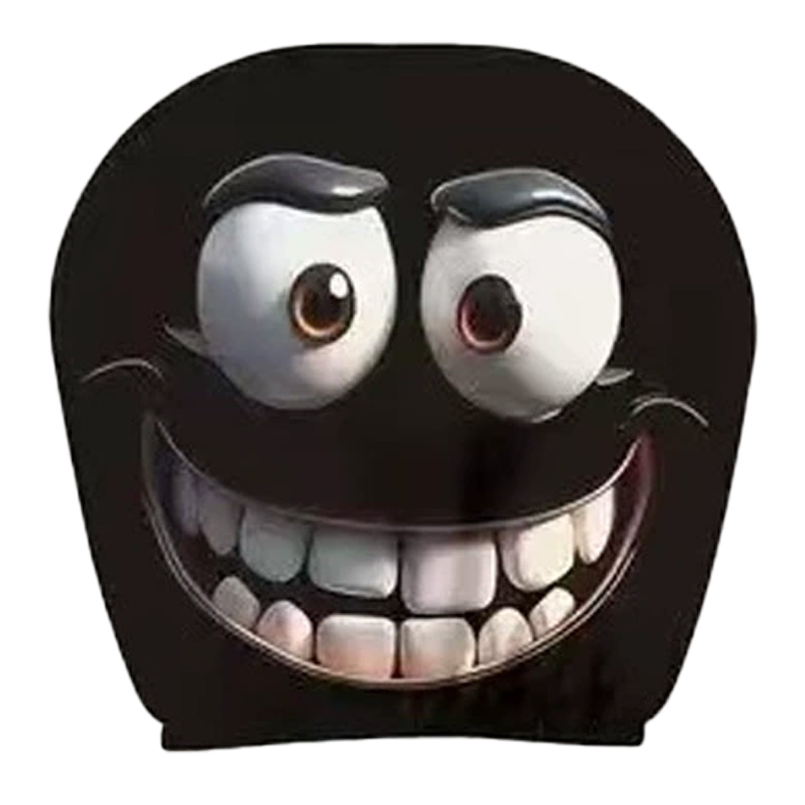 Car Headrest Covers Designed With Bold Halloween Faces Headrest Cover ...
