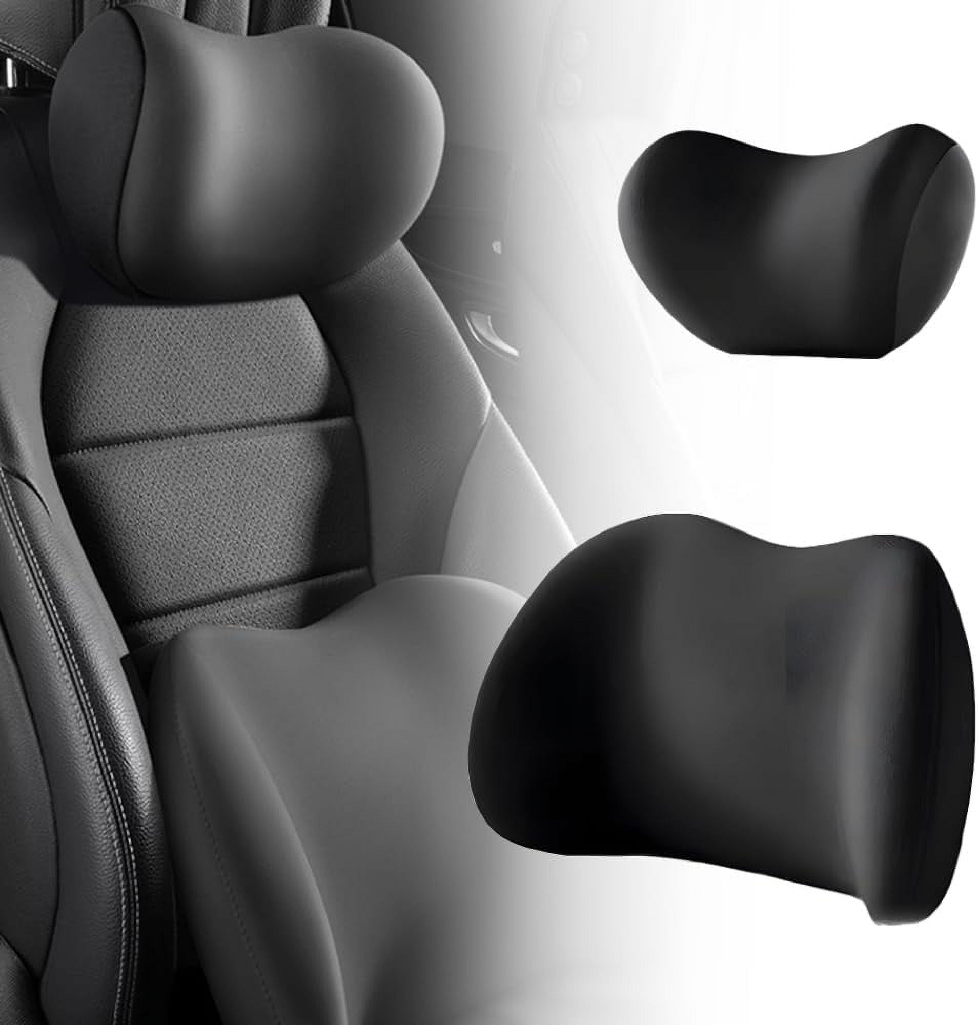 Car Headrest & Lumbar Support Cushion, 2025 New Car Lumbar Support ...