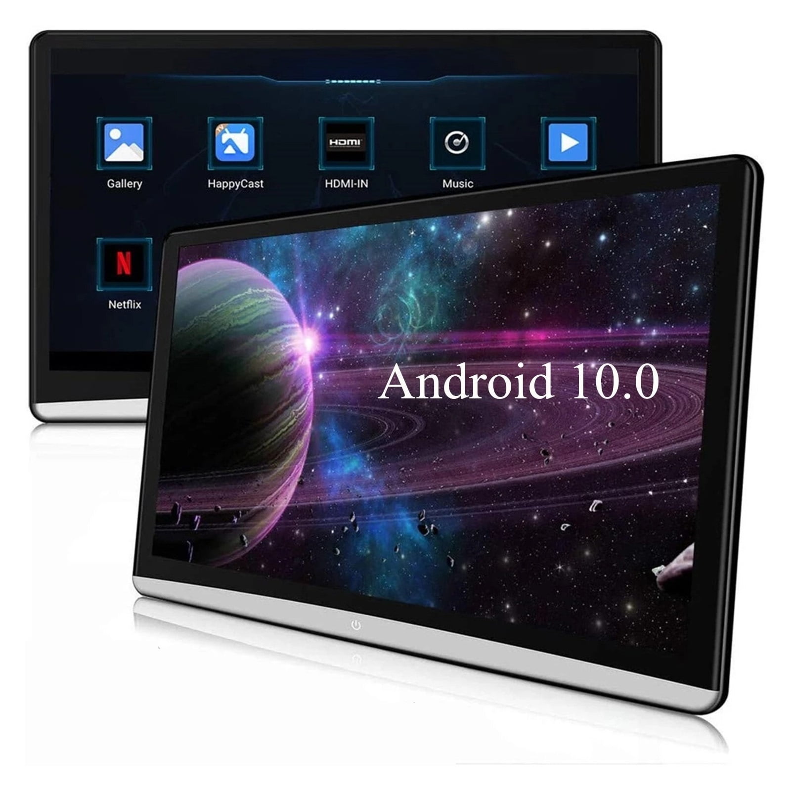 Car Headrest Monitor 13.3" IPS Touch Screen 4K 1080P WIFI/Bluetooth/USB ...