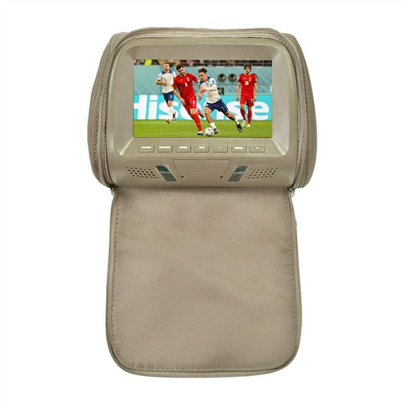 Car Headrest Monitor Universal 7 Inch TFT LED Screen Multimedia MP5 ...