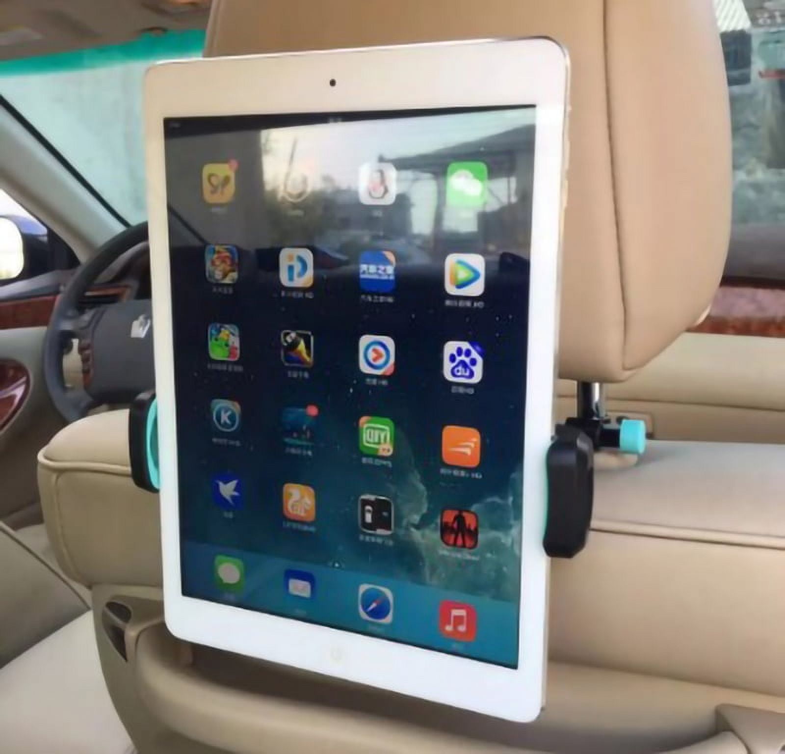 Car Headrest Mount Tablet Headrest Holder Cradle Compatible with ...