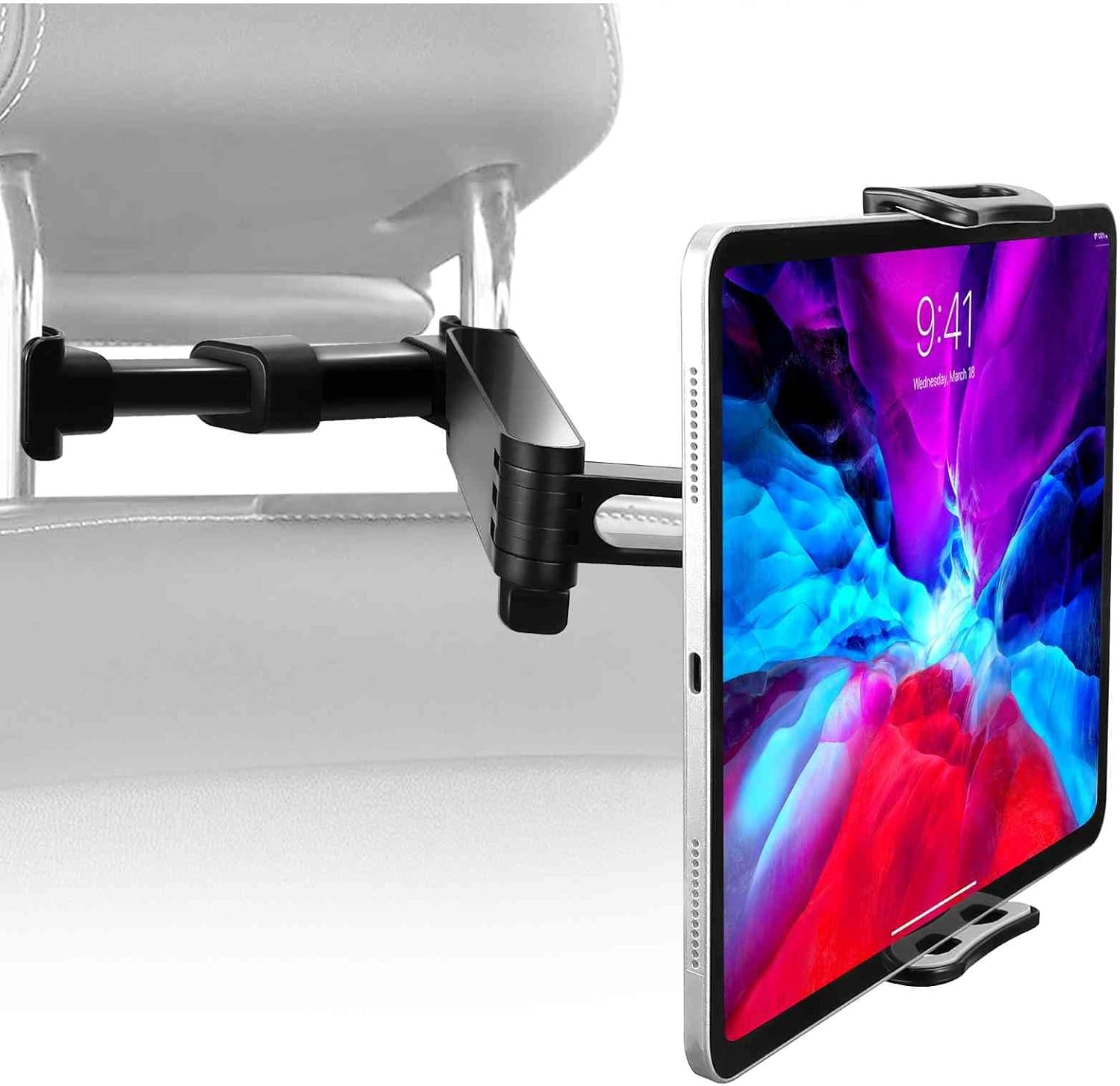 Car Headrest Mount for iPad and Tablets - Essential Travel Accessory ...