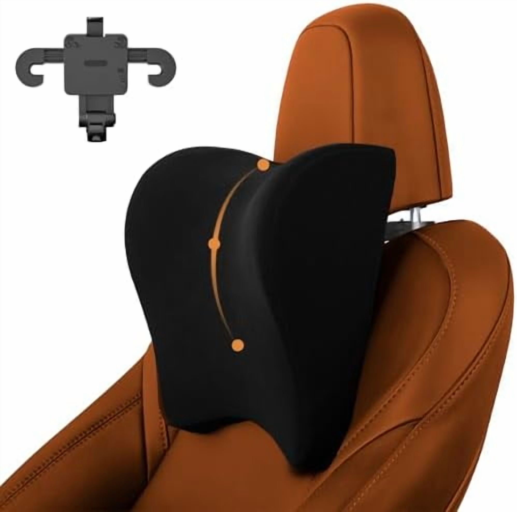 Car Headrest Pillow Memory Foam Car Neck Pillow,Support Cervical ...