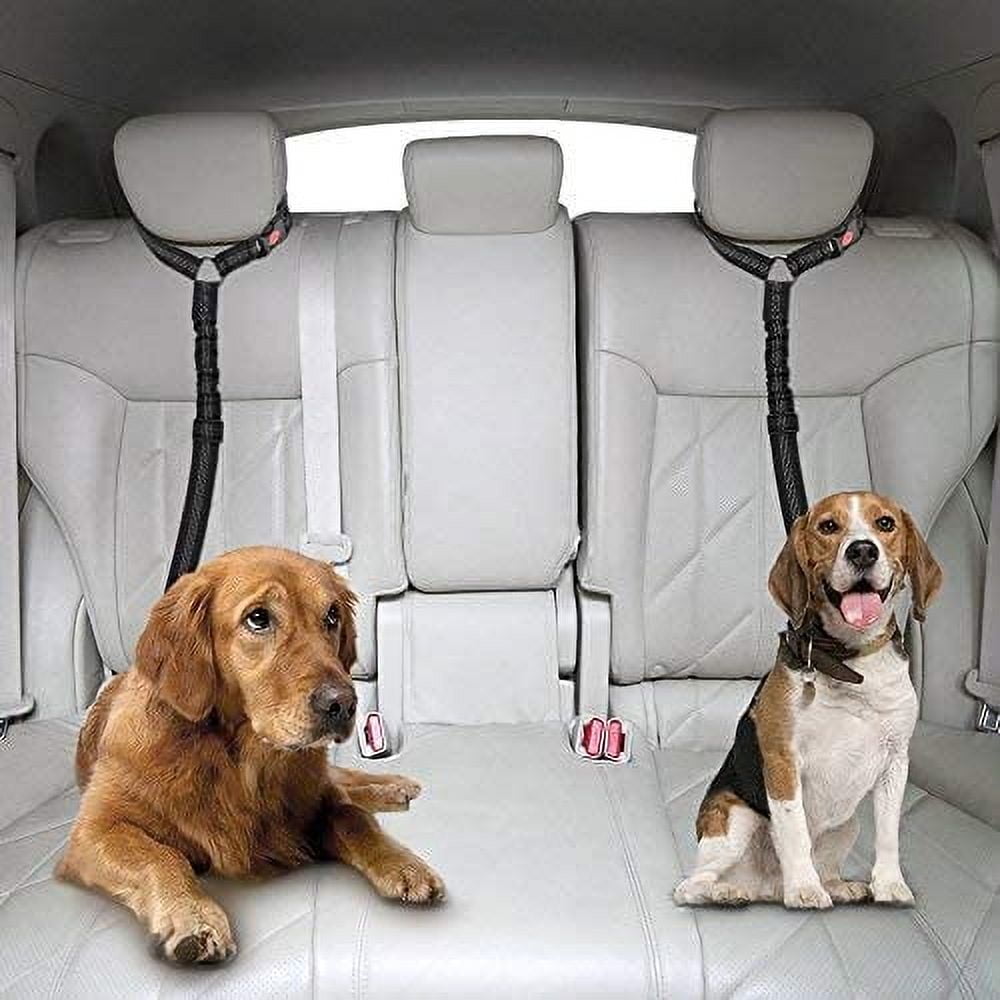 Walmart Car Headrest Restraint for Dogs, Adjustable Seatbelt Tether ...