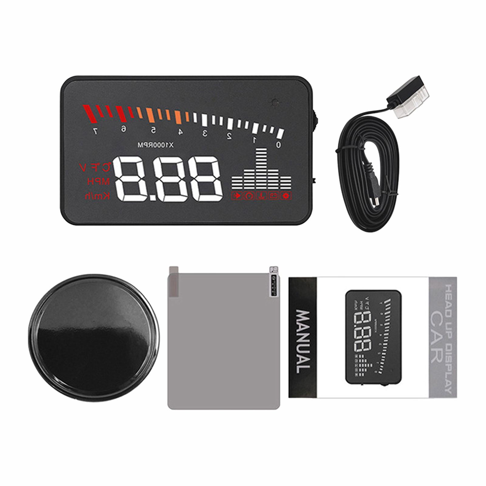 Car Heads up Display Gauge Display Durable Fatigue Driving Reminder ...