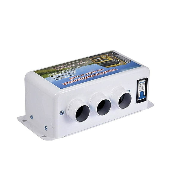 Car Heater, Portable Car Heater Windshield Defroster Defogger 3 Hole ...