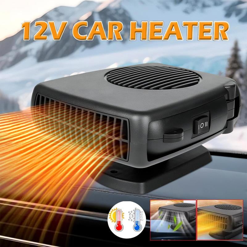 Car Heater Portable Heating Fan for Car Windshield Defogger Defroster ...