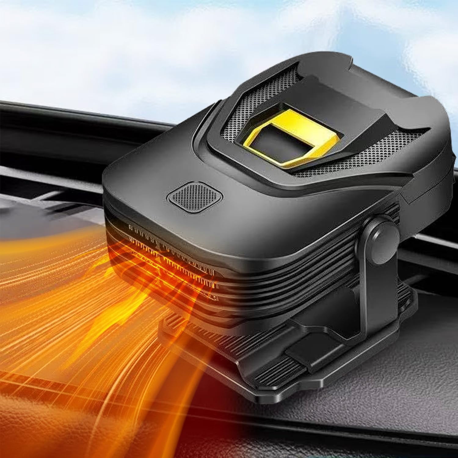 Car Heater,Upgraded 12V Portable Car Heater & Windshield Defroster,2-in ...