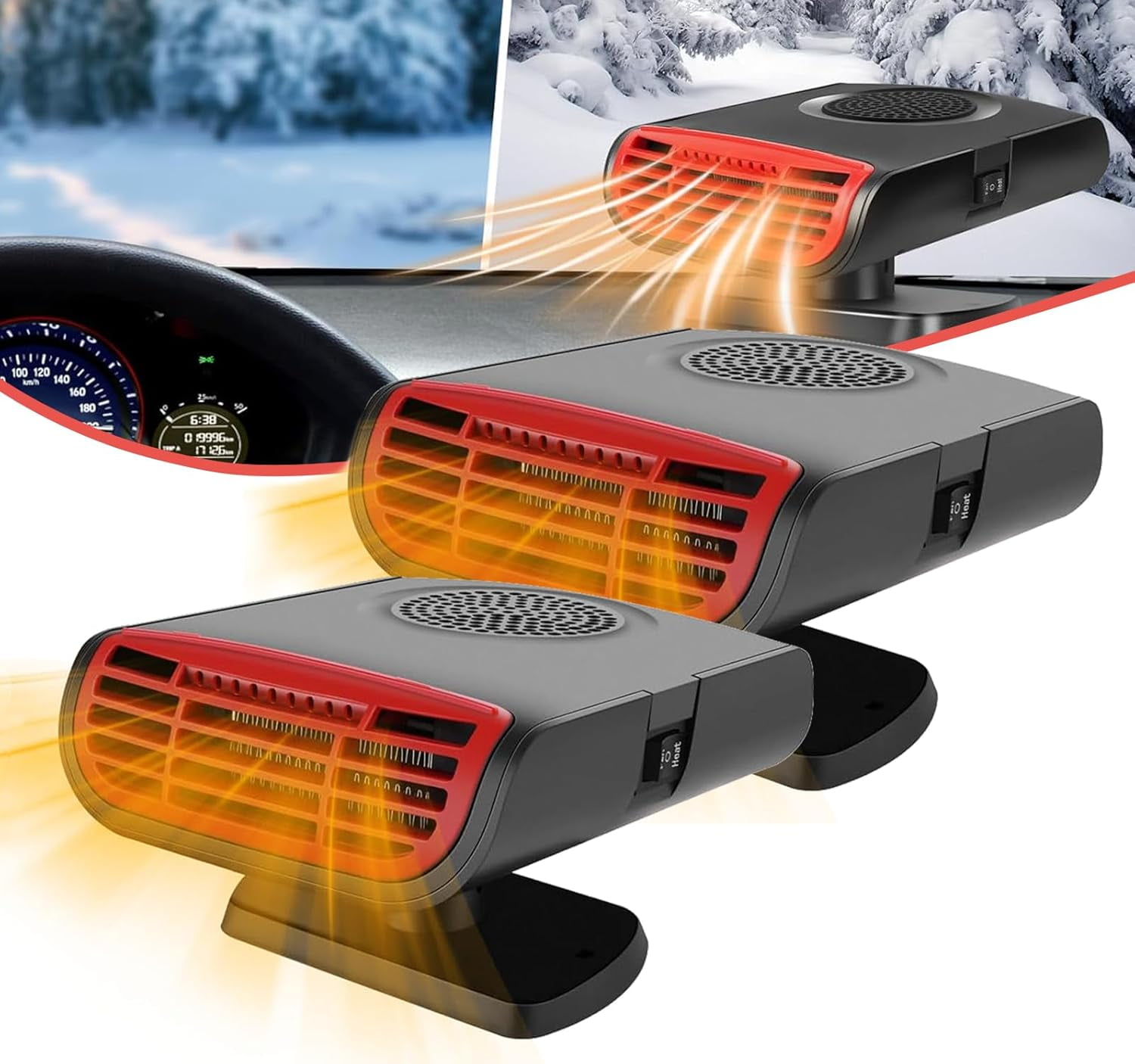 Car Heaters for Vehicle, Portable Heater for Car, Portable Car Heater ...