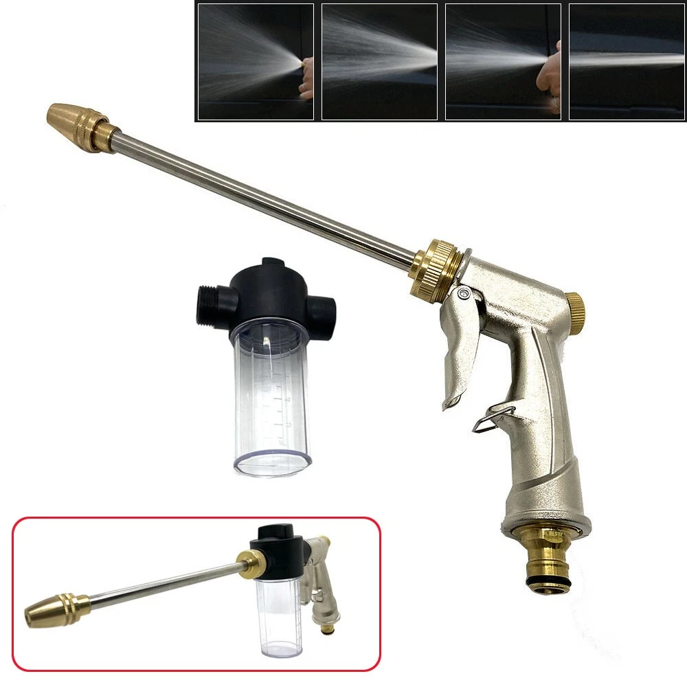 Car High Pressure Power Snow Foam Washer Water Spray Gun Wand Nozzle ...