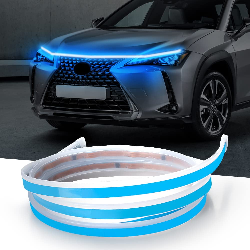 Car Hood LED Strip OIF8 Lights 70IN Dynamic Exterior Car LED Light ...