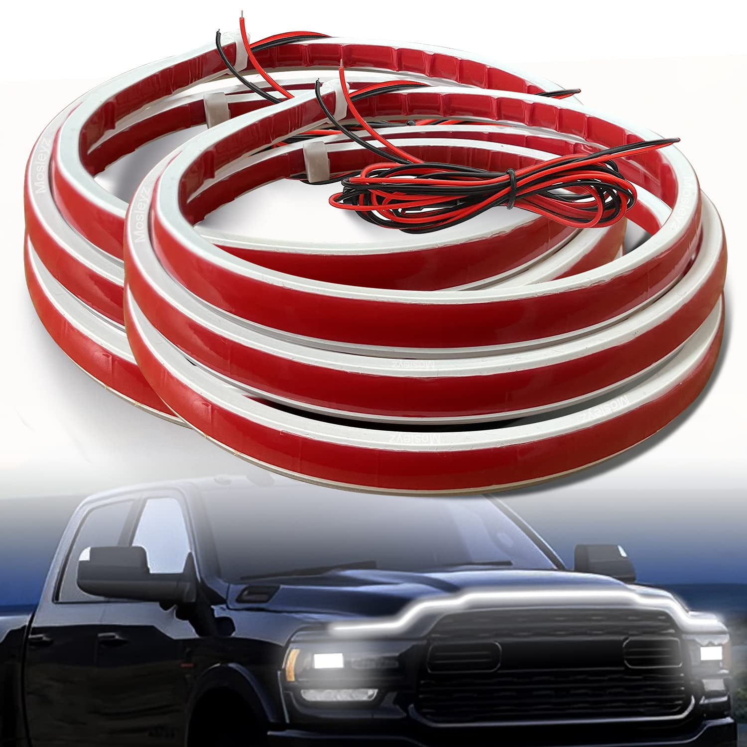 Car Hood Light Strip DHF10 Dynamic Car LED Strip Light 59 inches ...
