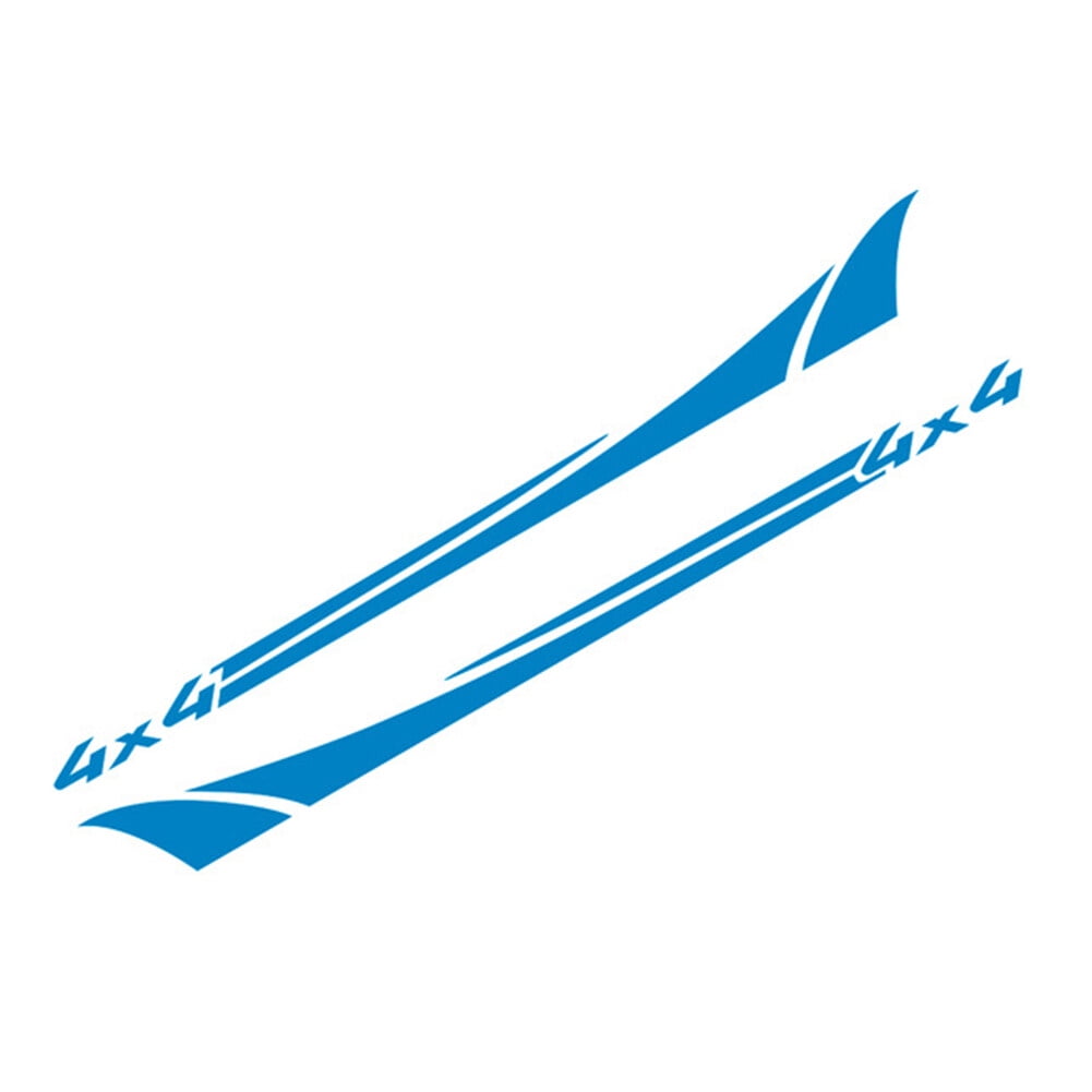Car Hood Sticker Auto Body Front Rear Bumper Side Roof Trunk DIY Stripe ...