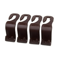 2pcs Car Seat Back Multi-function Hooks, Double Hook Storage Car Hook ...
