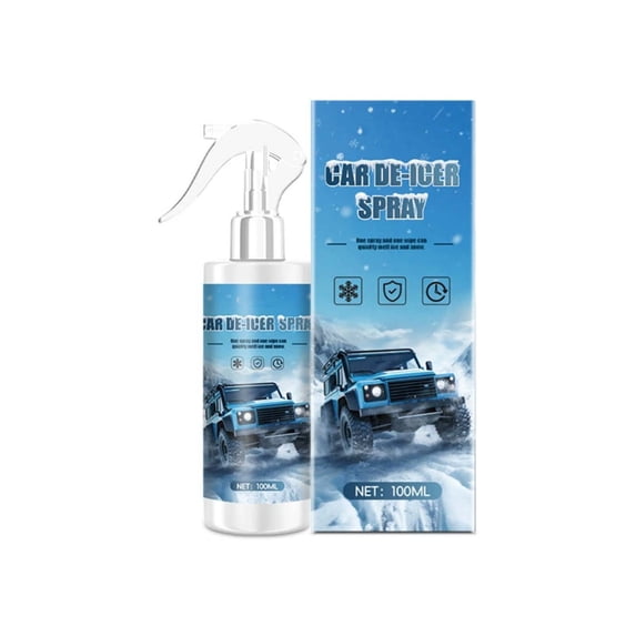 Car -Icer Spray 100ml Windshield Ice Melting Spray Fast-Acting Deicer ...