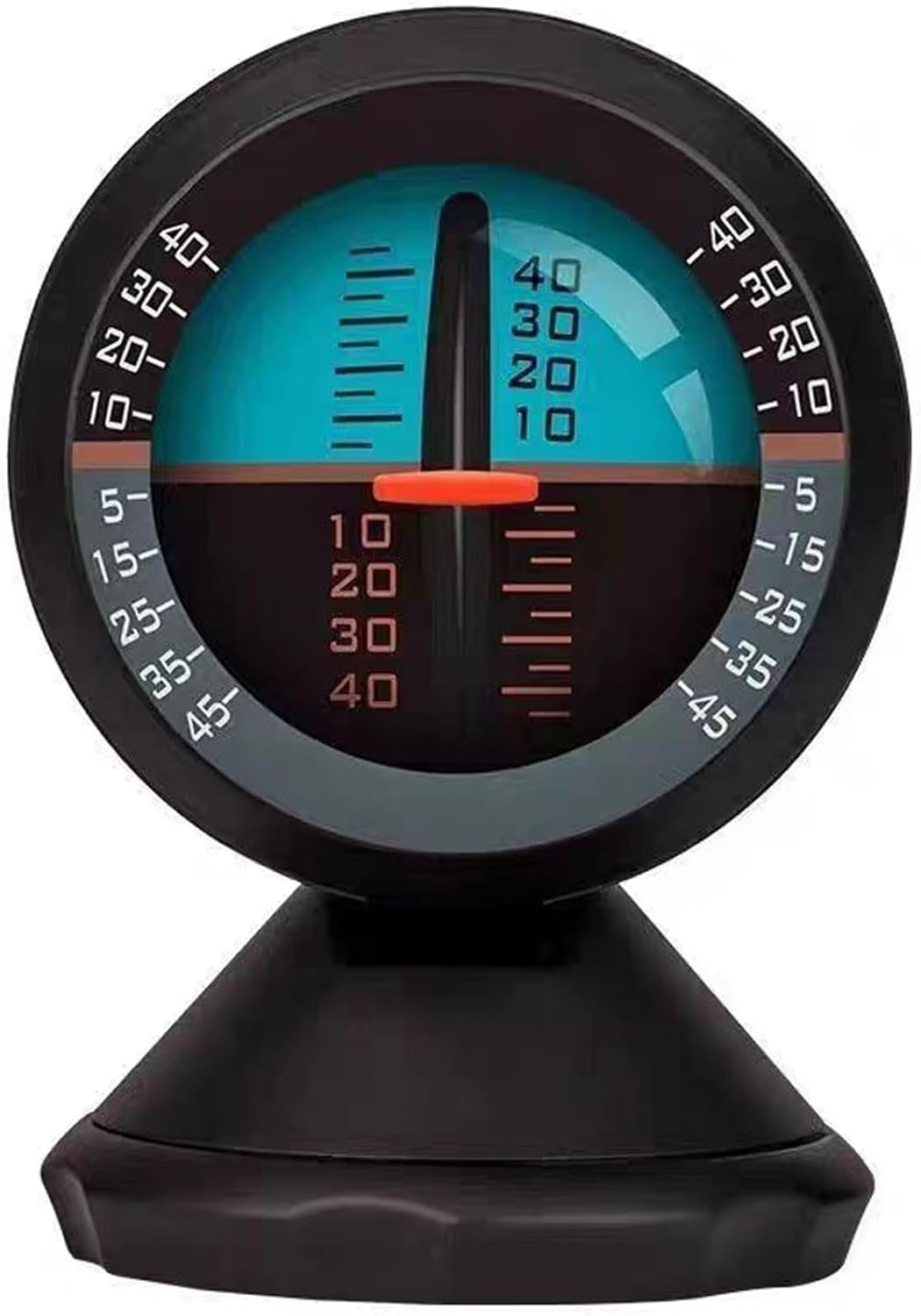 Car Inclinometer Level Tilt Gauge Indicator Gradient Balancer Tool for ...