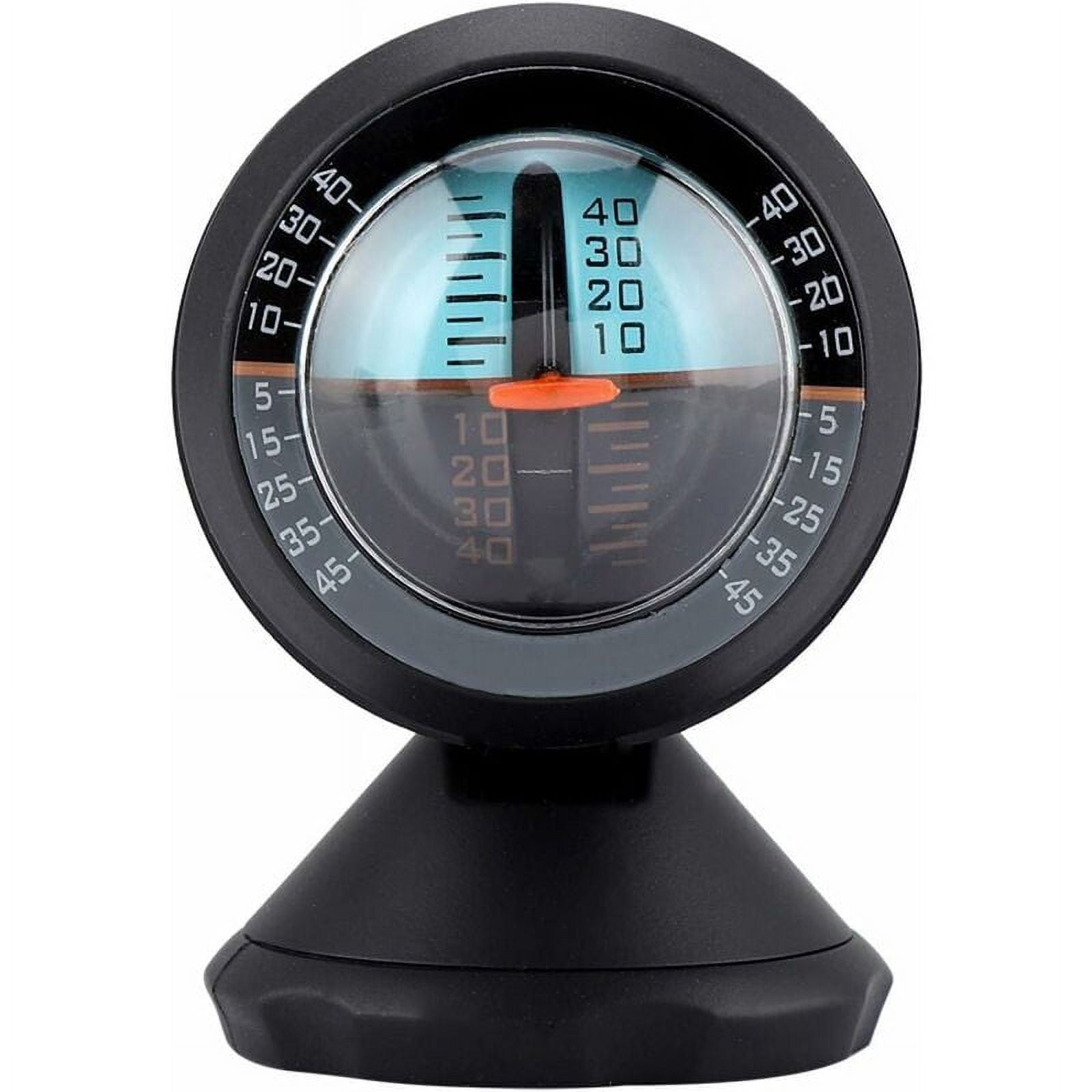 Car Inclinometer - Vehicle Slope Tilt Level Indicator Meters Gauge Road ...