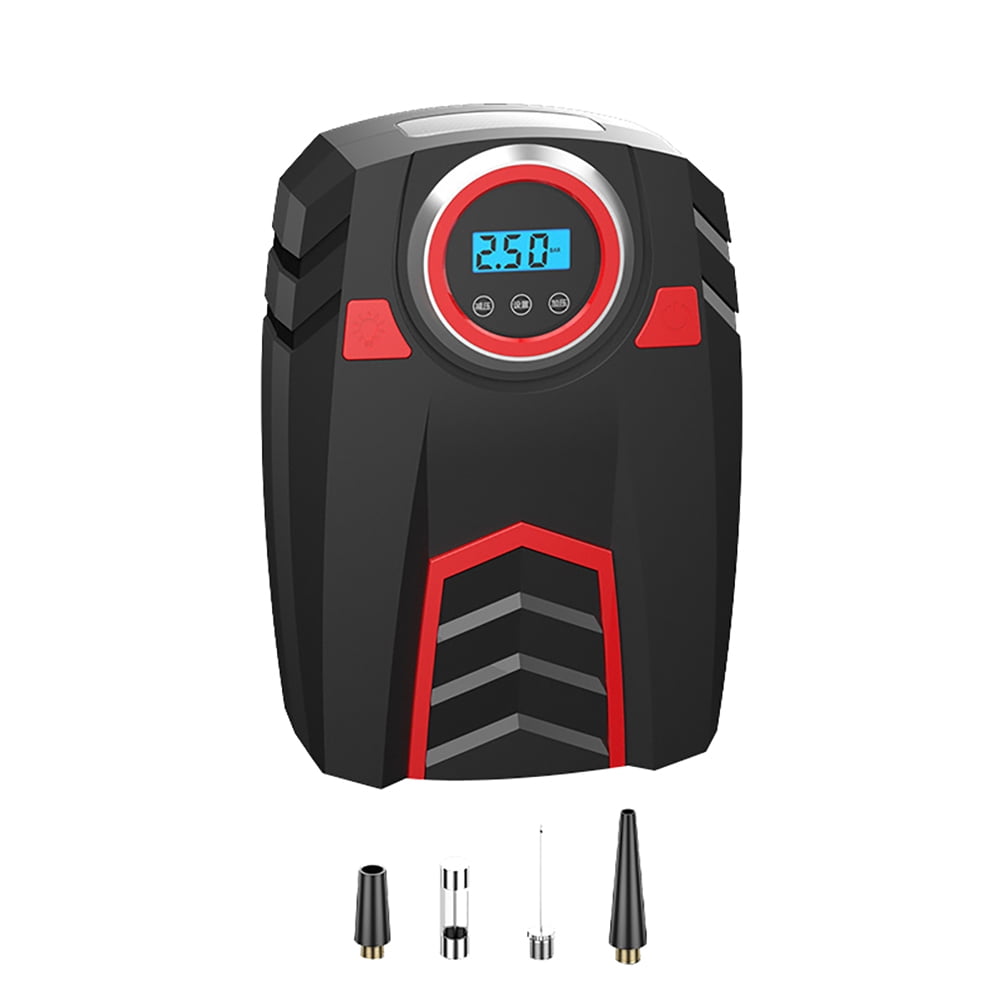 Car Inflator Pump 12V Tire Air Compressor with Digital Pressure Gauge ...
