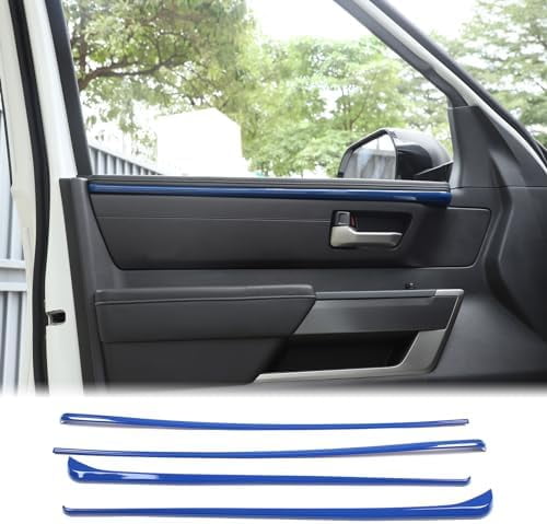 Car Inner Door Panel Strips Trim Compatible with Toyota Tundra 2022 ...