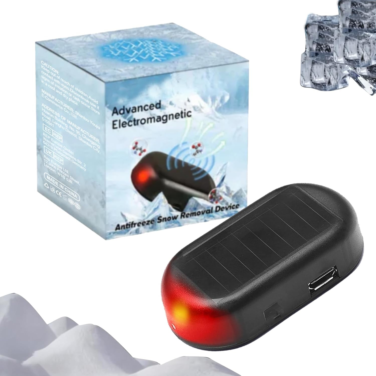 Car Interference Antifreeze Instrument, Windshield Ice Melter for Cars ...