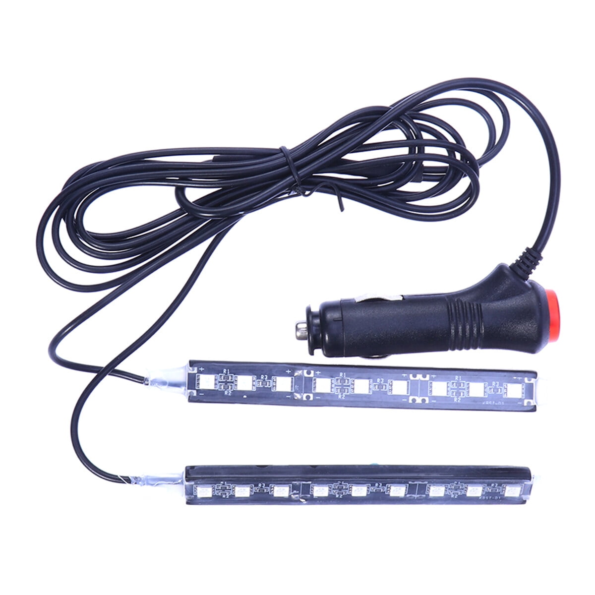 Car Interior Atmosphere Neon Lights Lamps Strip 18 LED Cigarette ...
