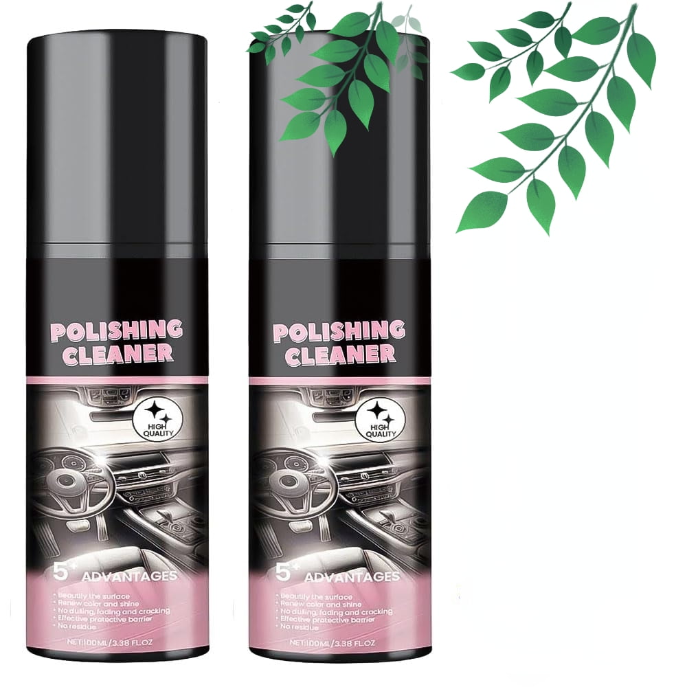 Car Interior Cleaner, 2025 Upgraded Polishing Cleaner Car Interior ...