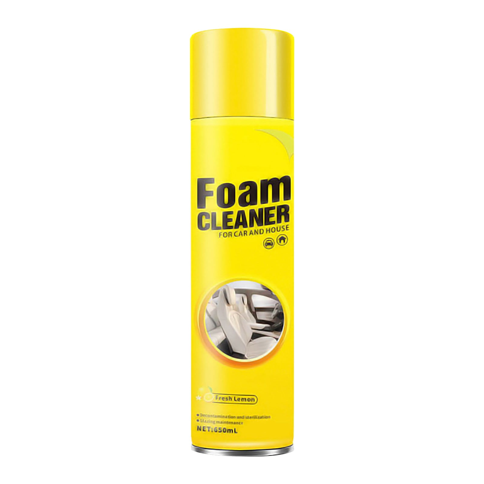 Car Interior Cleaner, Leather Seat & Dashboard Cleaner Spray, Powerful ...