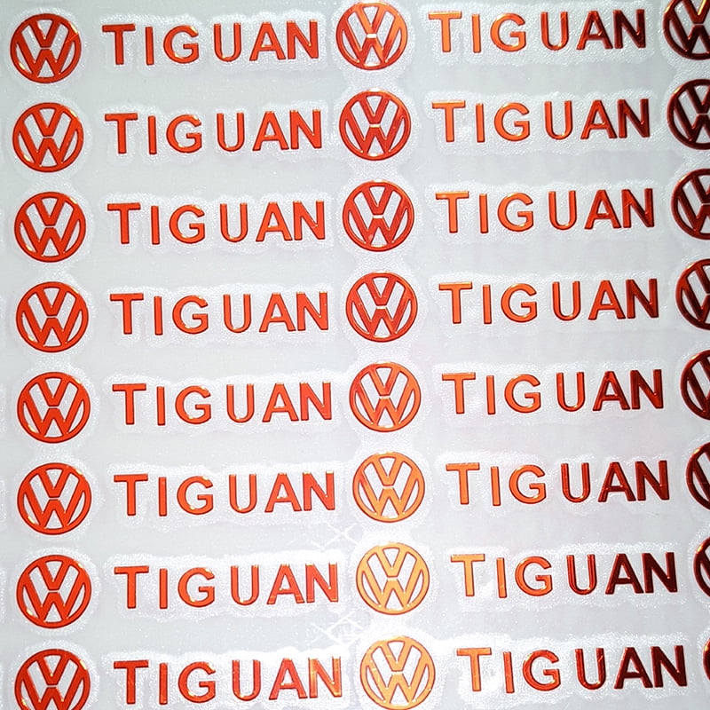 Car Interior Decals Emblem Sticker Accessories For Volkswagen VW Rline ...