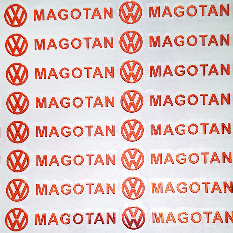 Car Interior Decals Emblem Sticker Accessories For Volkswagen VW Rline ...